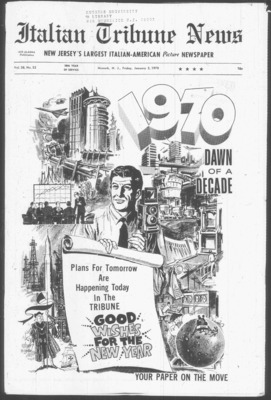 "Italian Tribune, January 2, 1970" by Italian Tribune Editorial Board